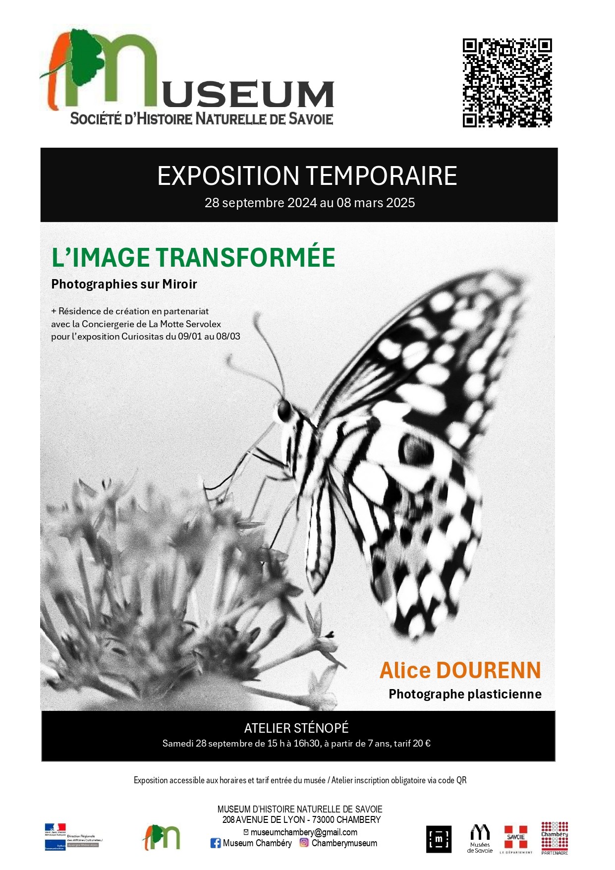 L'IMAGE TRANSFORMEE au Muséum d'Histoire Naturelle - Alice Dourenn